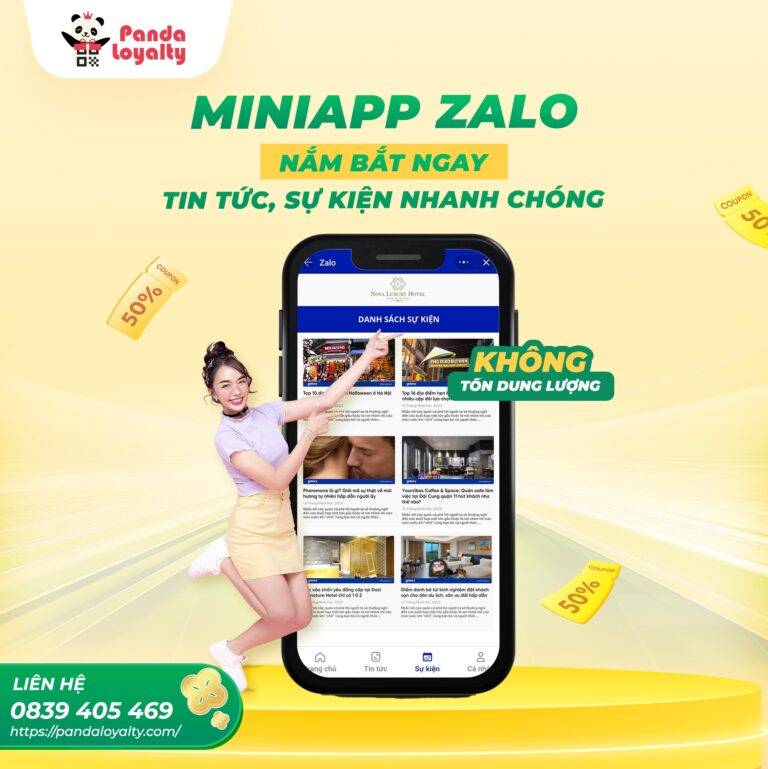 Zalo Mini App Thông Tin Là Gì? Ứng Dụng Hiệu Quả Trong Dịch Vụ Công - Panda Loyalty - Tích điểm ...